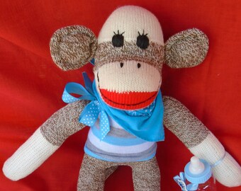 Little sock monkey | Etsy