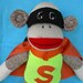 Super Hero Sock Monkey/classic Red Heel Sock Monkey Doll - Etsy