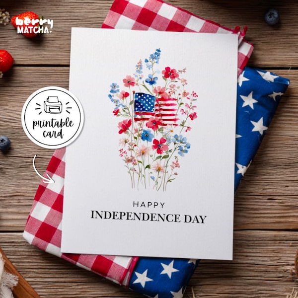 Independence Day Greeting Cards - Etsy