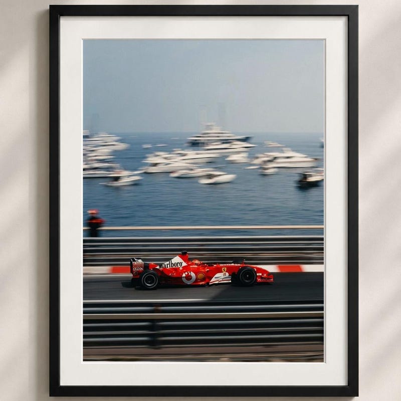 Ferrari F1 Cars Poster - Etsy