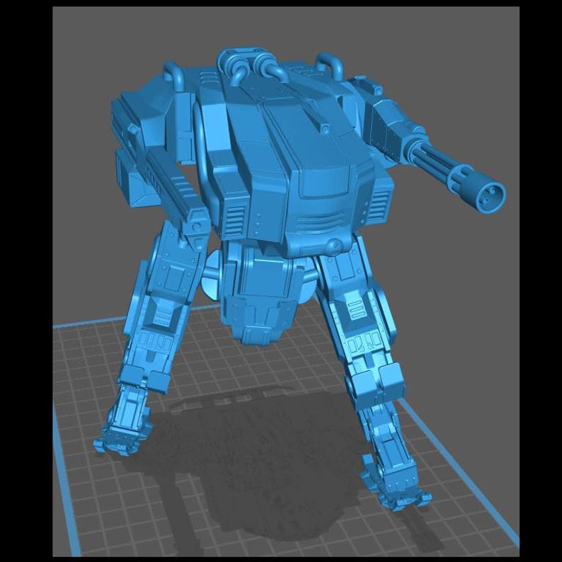 Robot Auto-canon - STL 3D Printing Science Fiction Future Space - Etsy