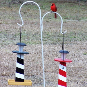 Solar Lighthouse Bird Feeder - Etsy