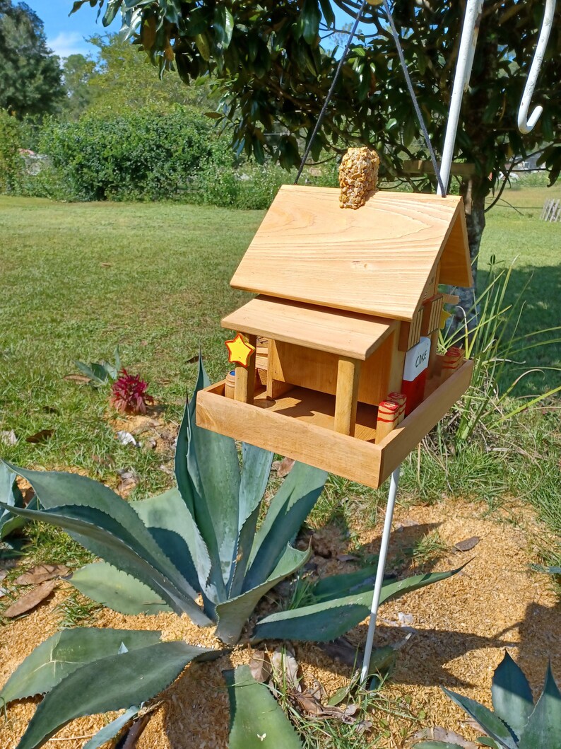 Police Station Shack Bird Feeder - Etsy