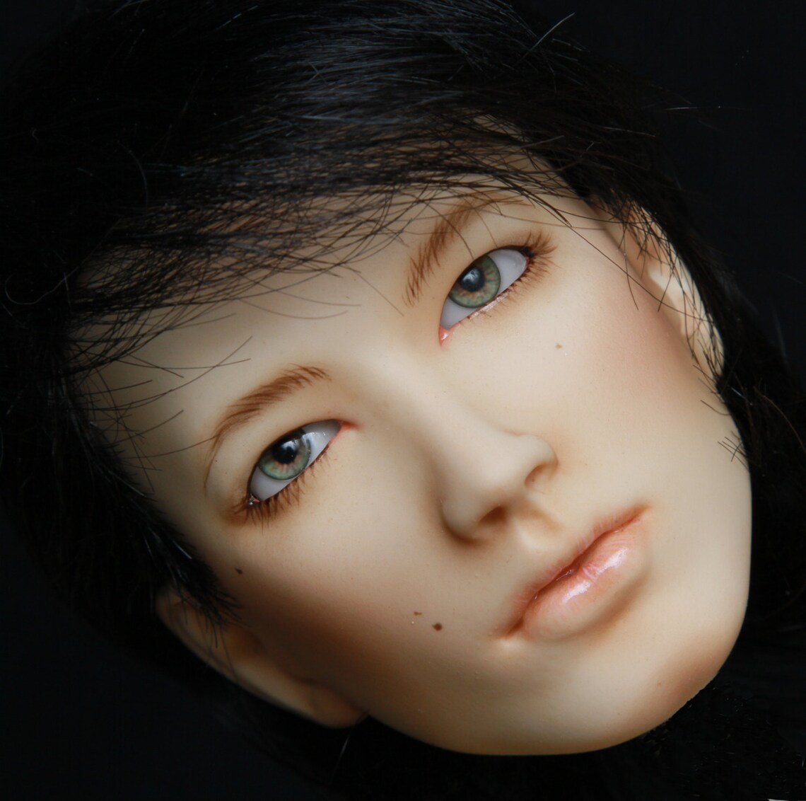 Tatsuo resin bjd head | Etsy