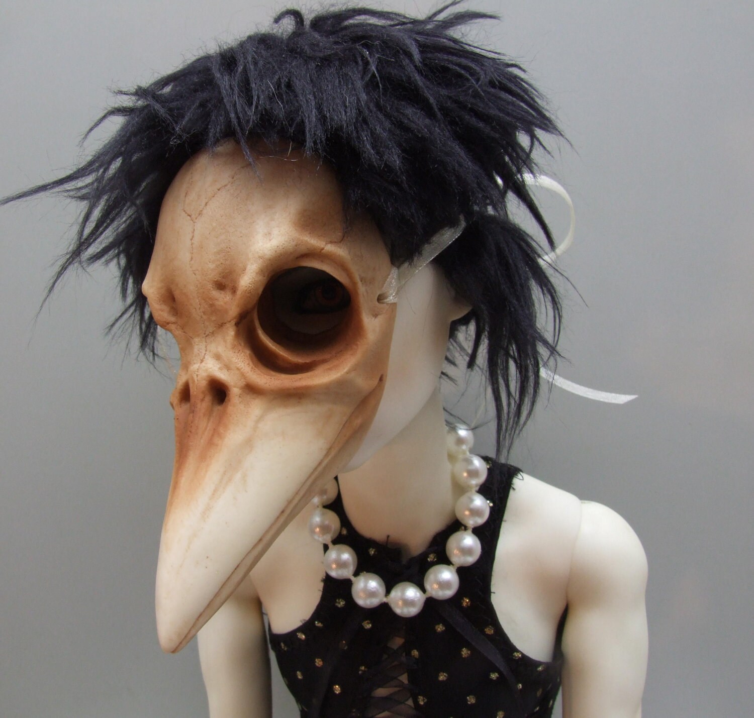 West Nile Charlotte Resin Bjd Mask - Etsy