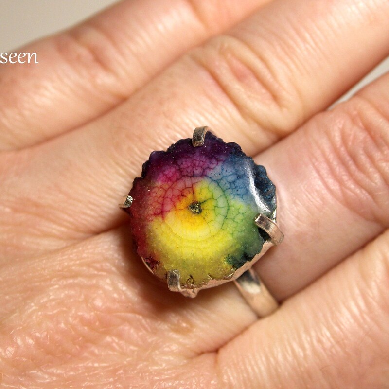 Rainbow Solar Quartz - Etsy