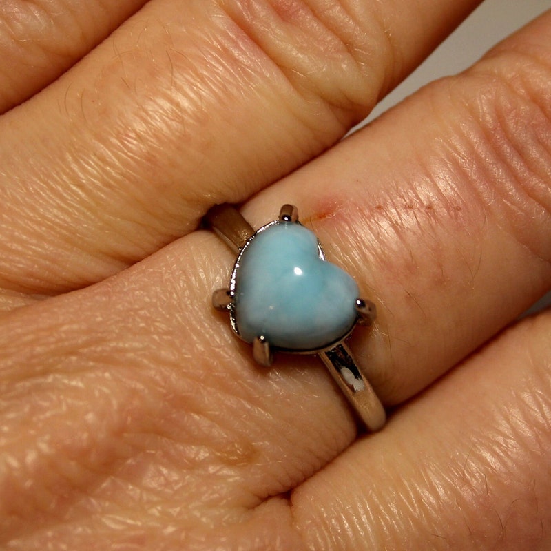Larimar Ring - Etsy