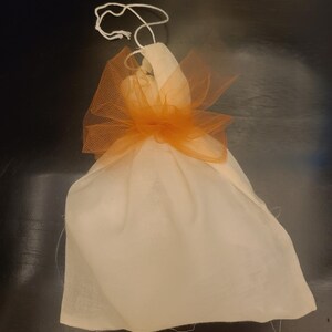 Mummy Wool Bowl Fillers Wrapped in White Gauze Cheesecloth Set of 3 ...