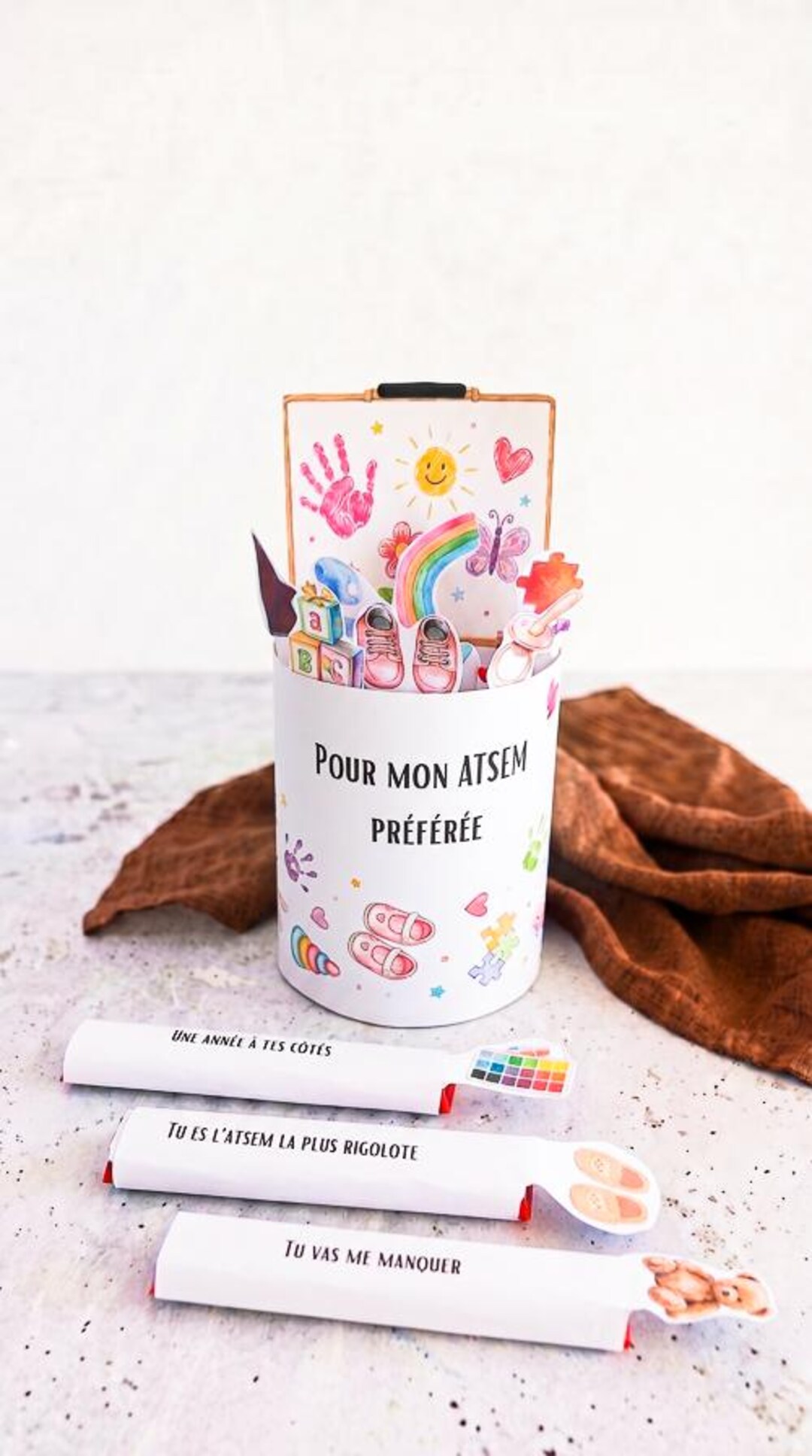 Kit Banderoles Kinder Maxi "ATSEM" - Modèle à Imprimer | Cadeau fin d ...