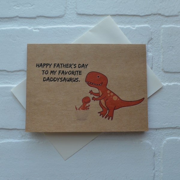 Happy Fathers Day Dinosaur - Etsy