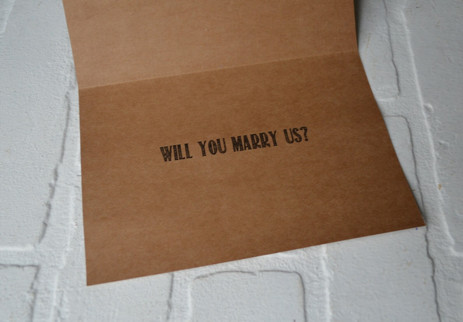 We Heard You CLEAN up Nice Will You MARRY US Card Funny | Etsy