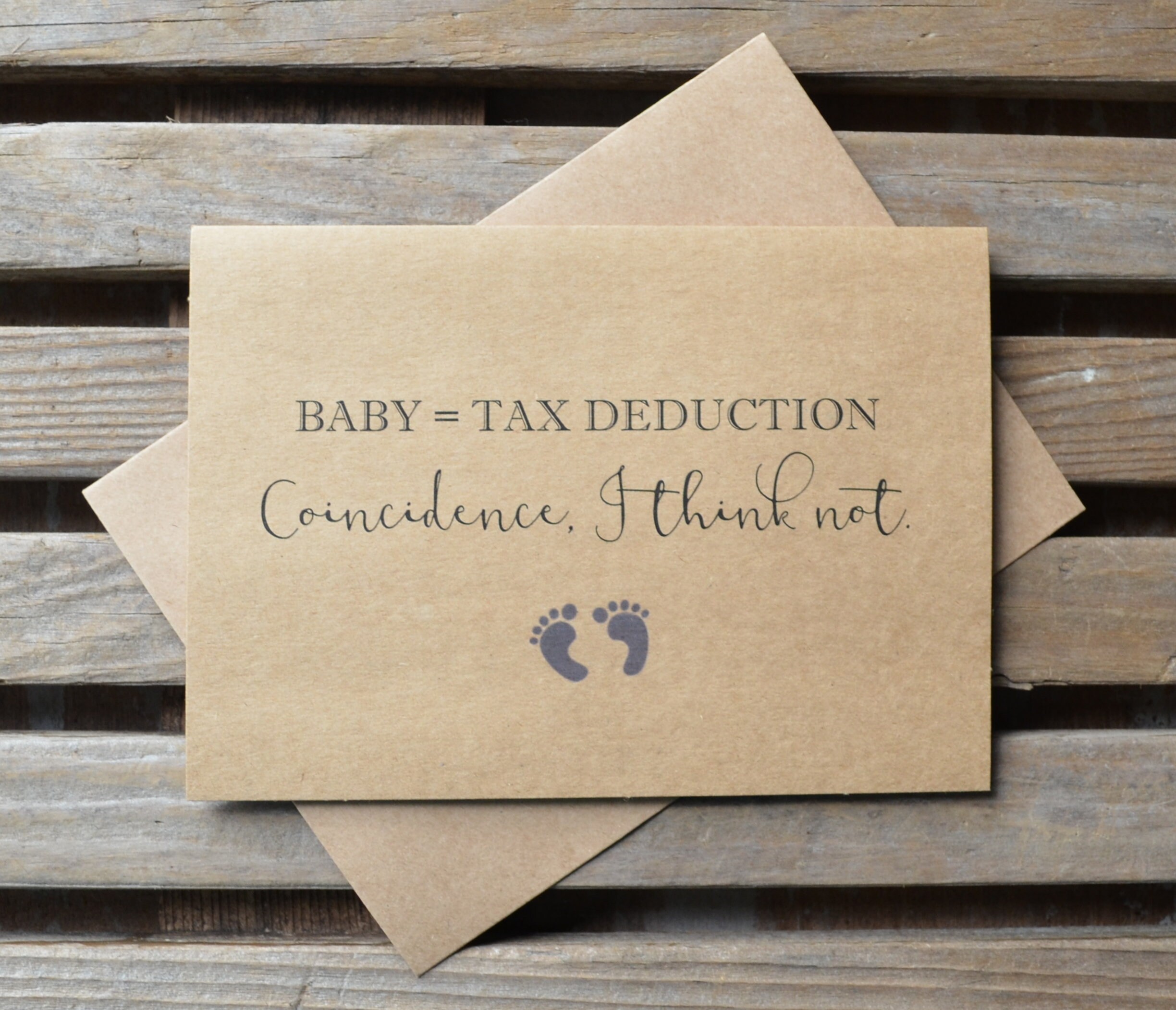 1 + 1 = 3 | CONGRATS on the New TAX DEDUCTION | Not Bad Math Funny ...