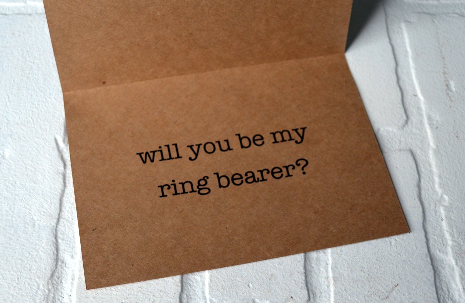 Free SODA Ring Bearer Card Will You Be My Card Will You Be | Etsy