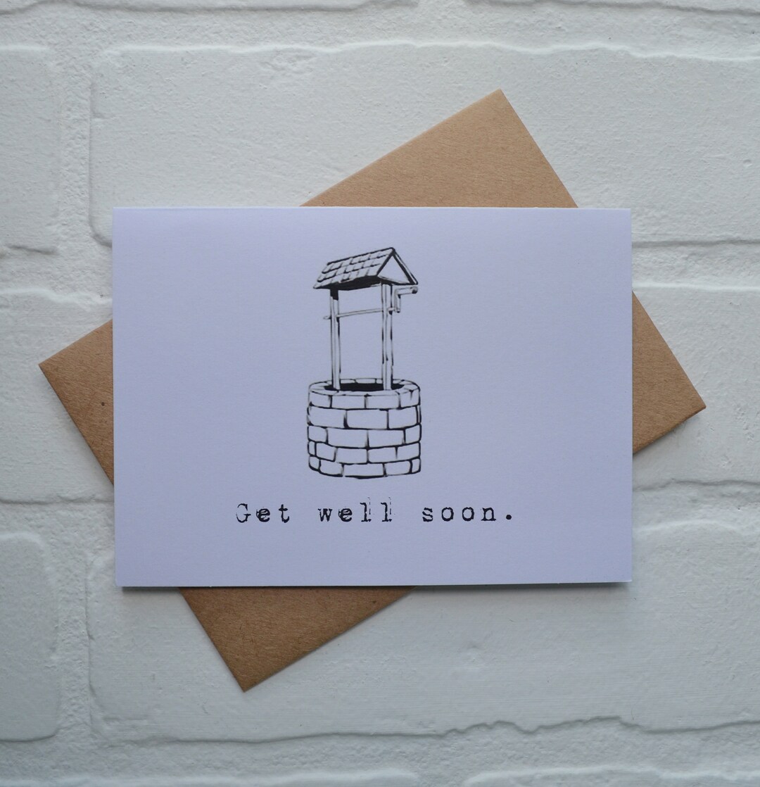 GET WELL SOON Card Hope You Get Better Whale Pun Greeting Cards Funny ...