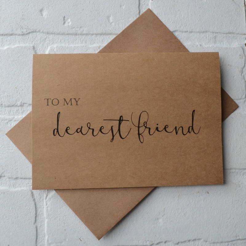 My Dearest Friend - Etsy