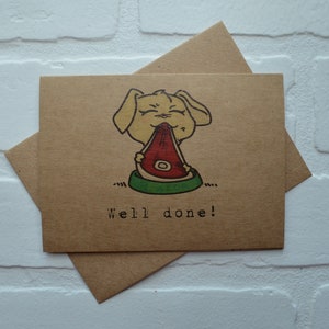 You PUGGIN DID IT Card Congrats Card Congratulations Card Friendship ...