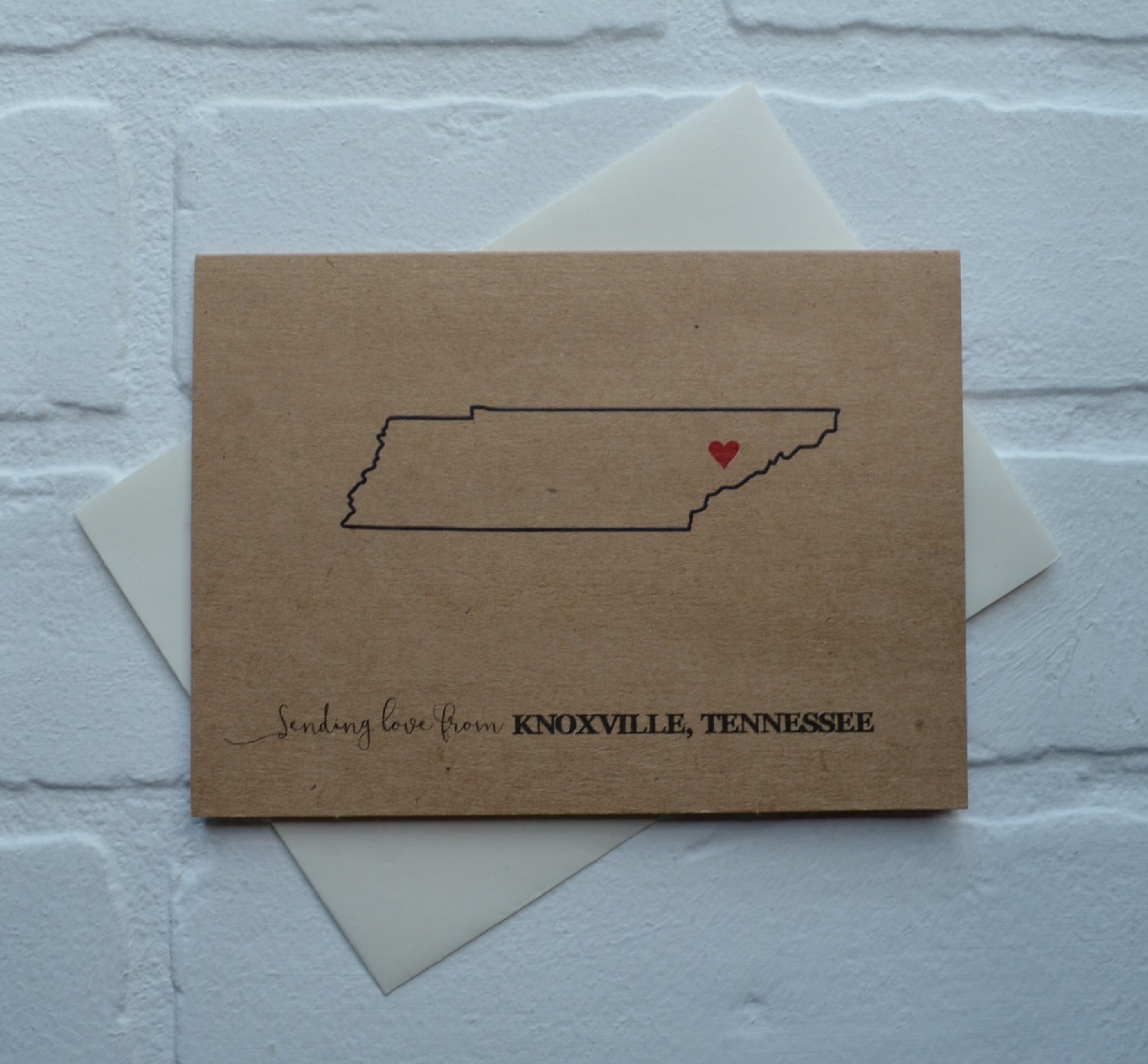LOVE From TENNESSEE Cities Card | Friendship Cards | TN State | Love ...