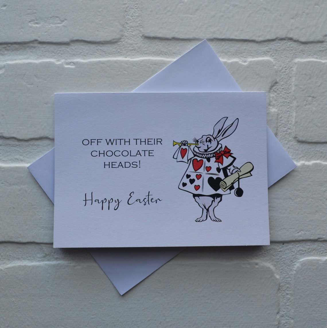I'm LATE I'm Late for an Important Date Happy EASTER Card | Alice ...