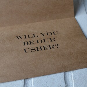 FORMAL BROMANCE INVITATION Will You Be My Groomsman Wedding Card ...