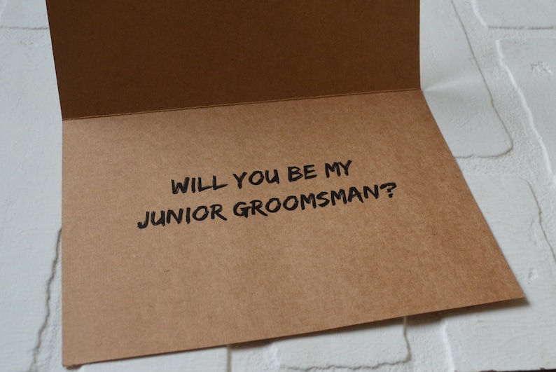 This Was All HER IDEA Groomsmen Proposal Cards | Will You Be My Best ...