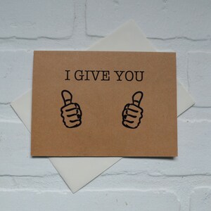 Way to Go TWO THUMBS UP Card Congratulations Cards Recognition Job Well ...