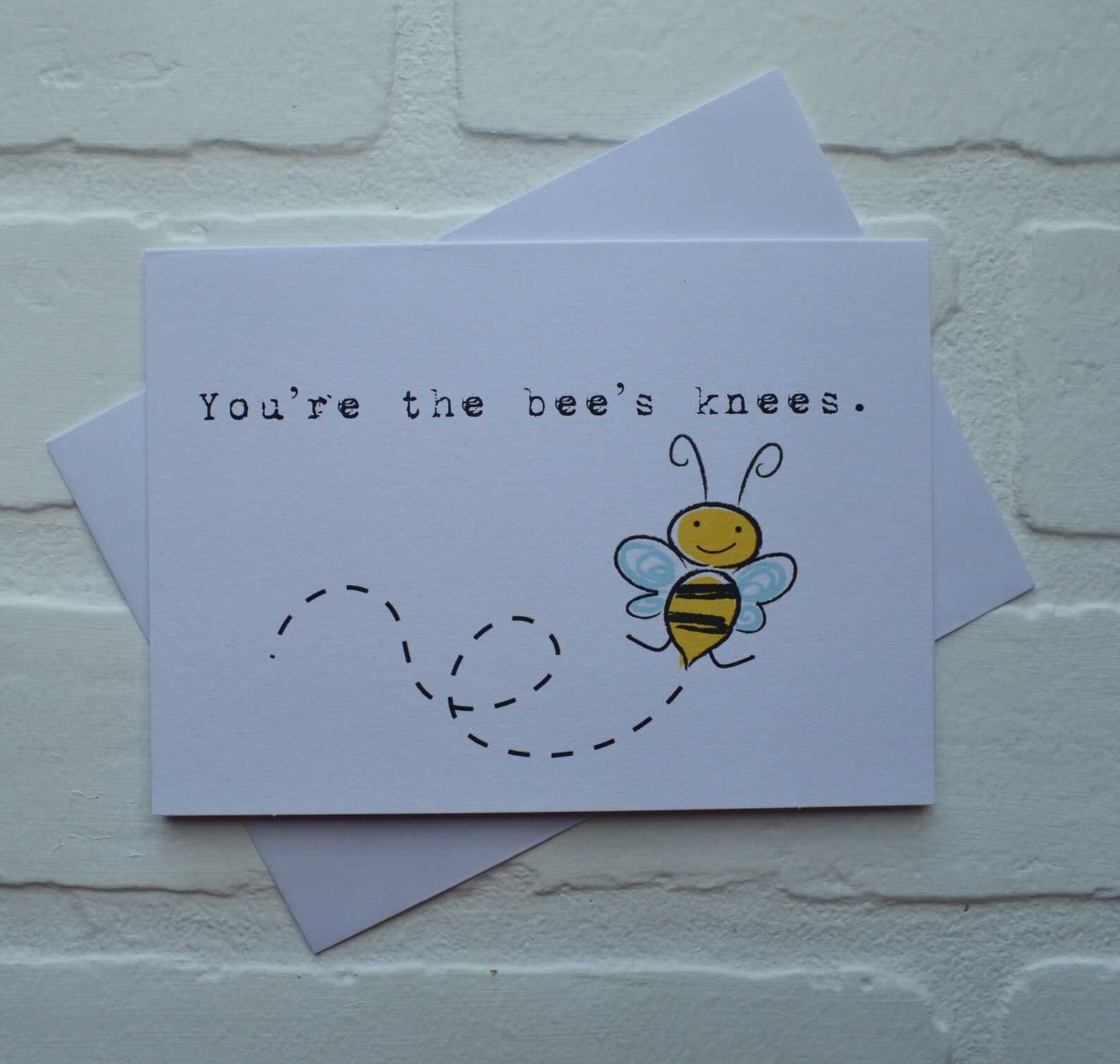 YOU'RE the BEES Knees Funny Greeting Card | Romance | Love ...