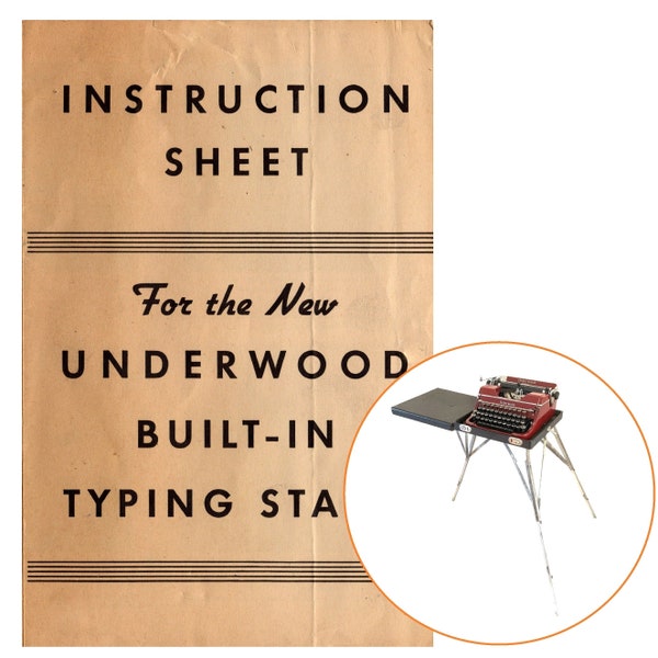 Typewriter Stand - Etsy