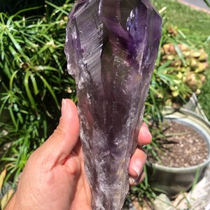 Large Brazilian Amethyst Root Point - Etsy