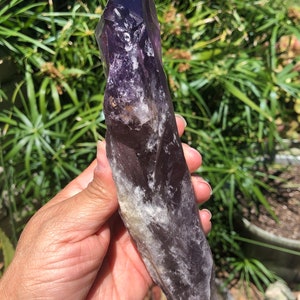 Large Brazilian Amethyst Root Point - Etsy