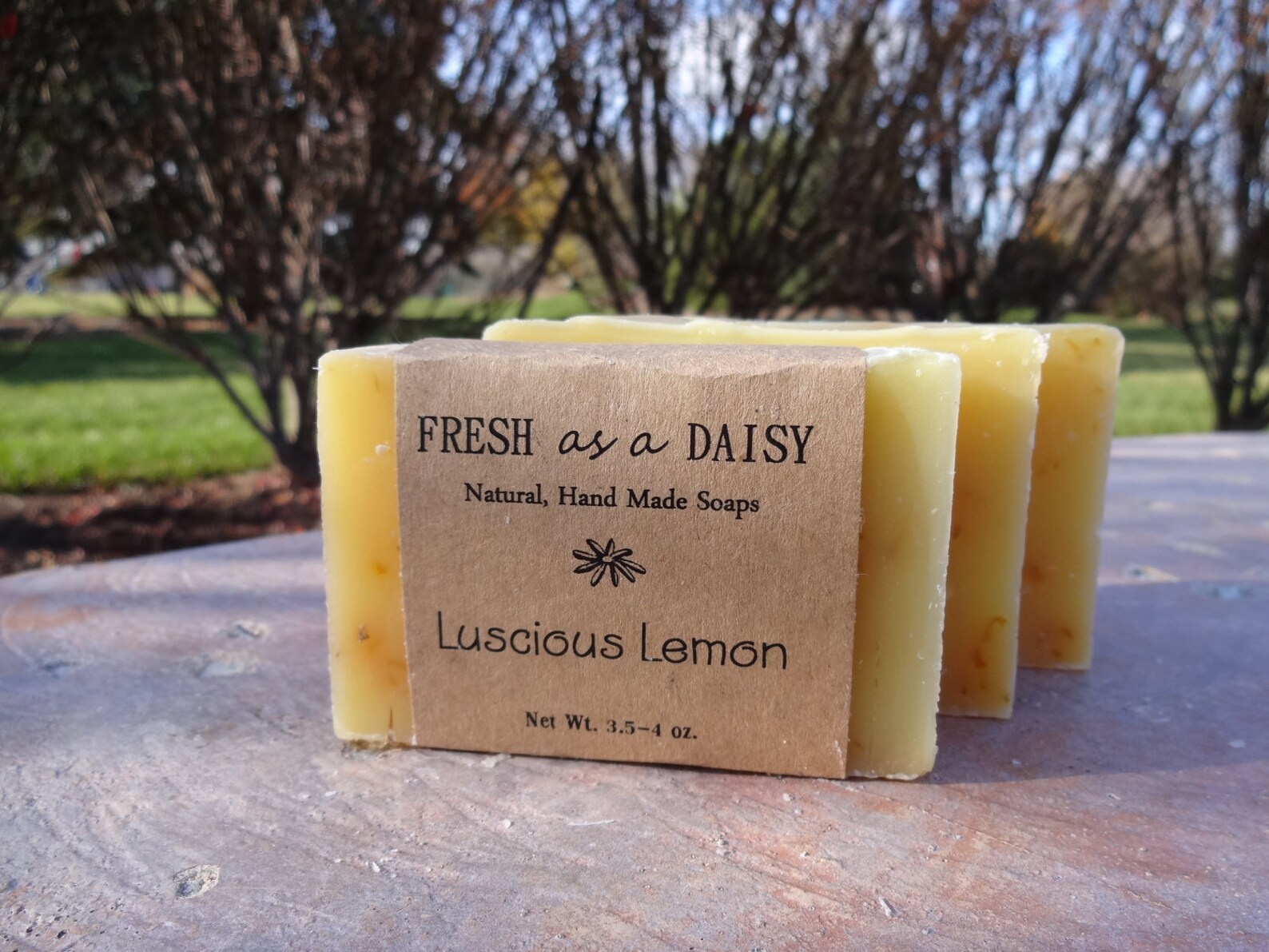 Luscious Lemon Natural Handmade Soap Cold Process Soap - Etsy