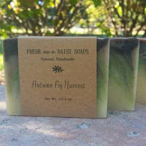 Autumn Fig Harvest Natural Handmade Soap Cold Process - Etsy