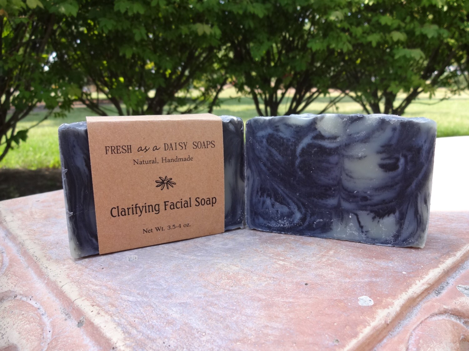 Clarifying Facial Soap With Activated Charcoal Tea Tree & - Etsy
