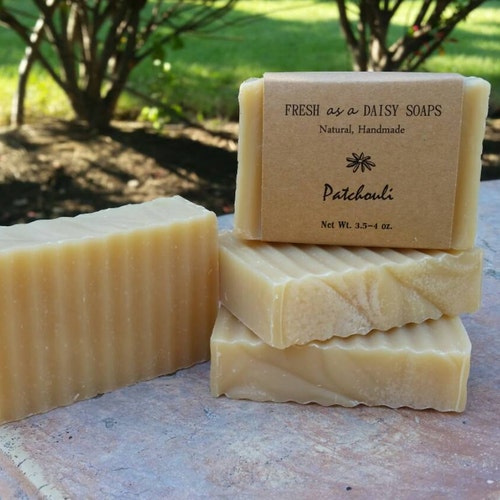 Patchouli Natural Handmade Soap Cold Process Soap - Etsy