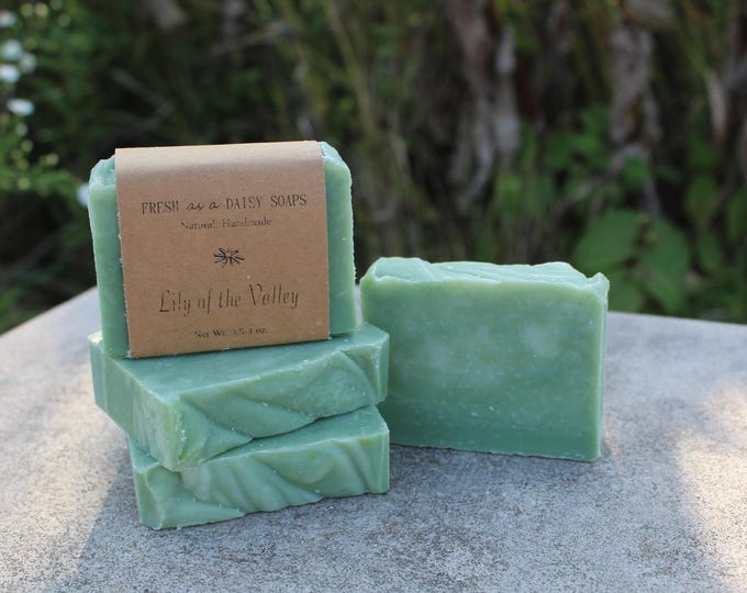 Lily of the Valley, Natural Handmade Soap, Artisan Soap, Floral, Cold ...