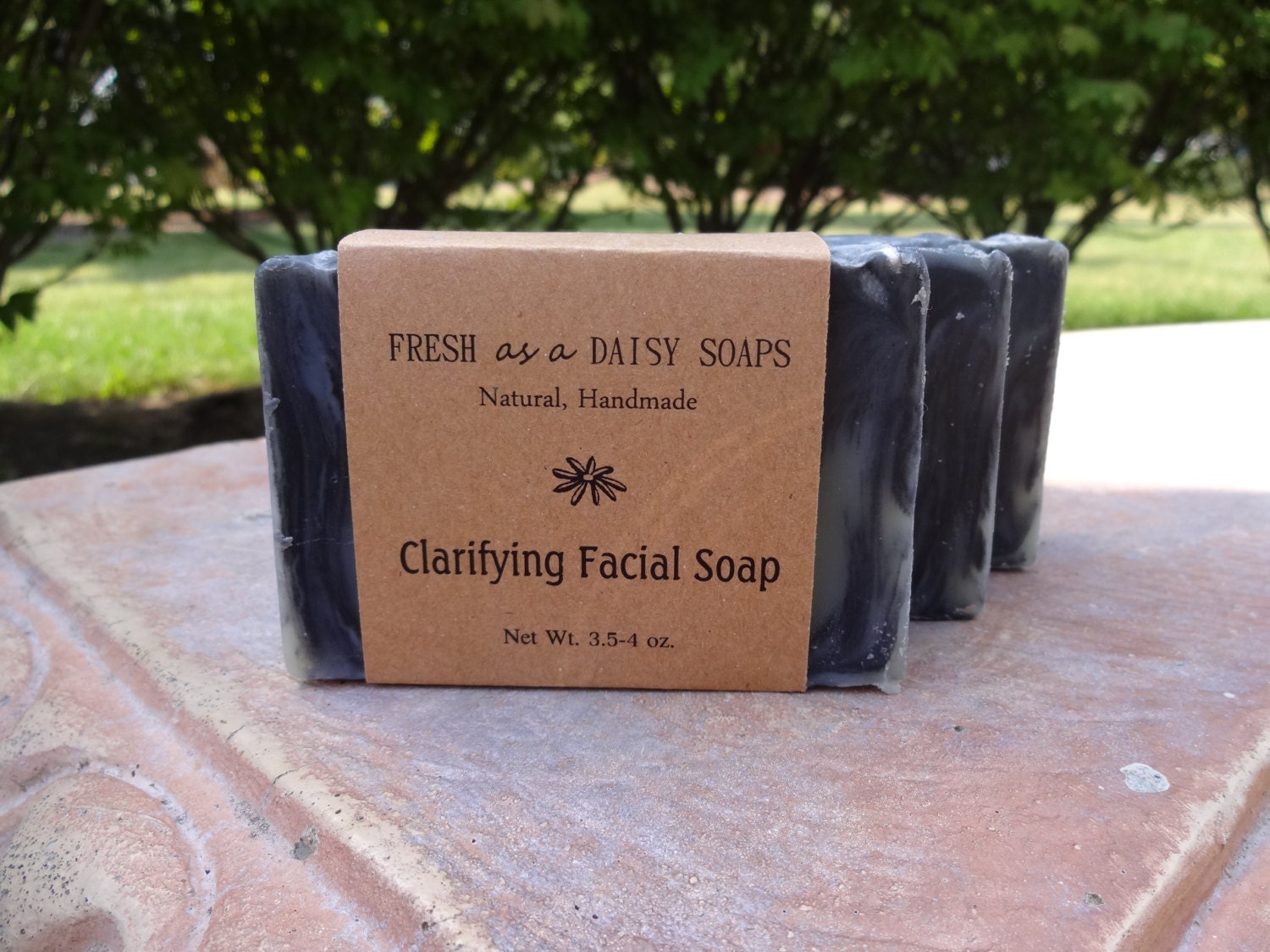 Clarifying Facial Soap With Activated Charcoal Tea Tree & - Etsy