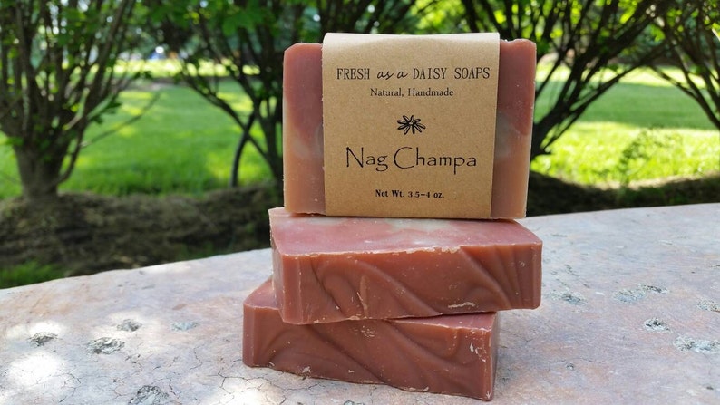 Nag Champa Natural Handmade Soap Incense Soap Cold Process | Etsy