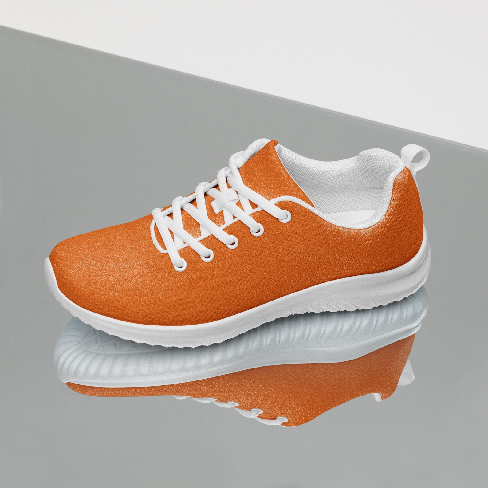 Bright Orange Athletic Shoes: Women's Lightweight Flyknit Sneakers - Etsy