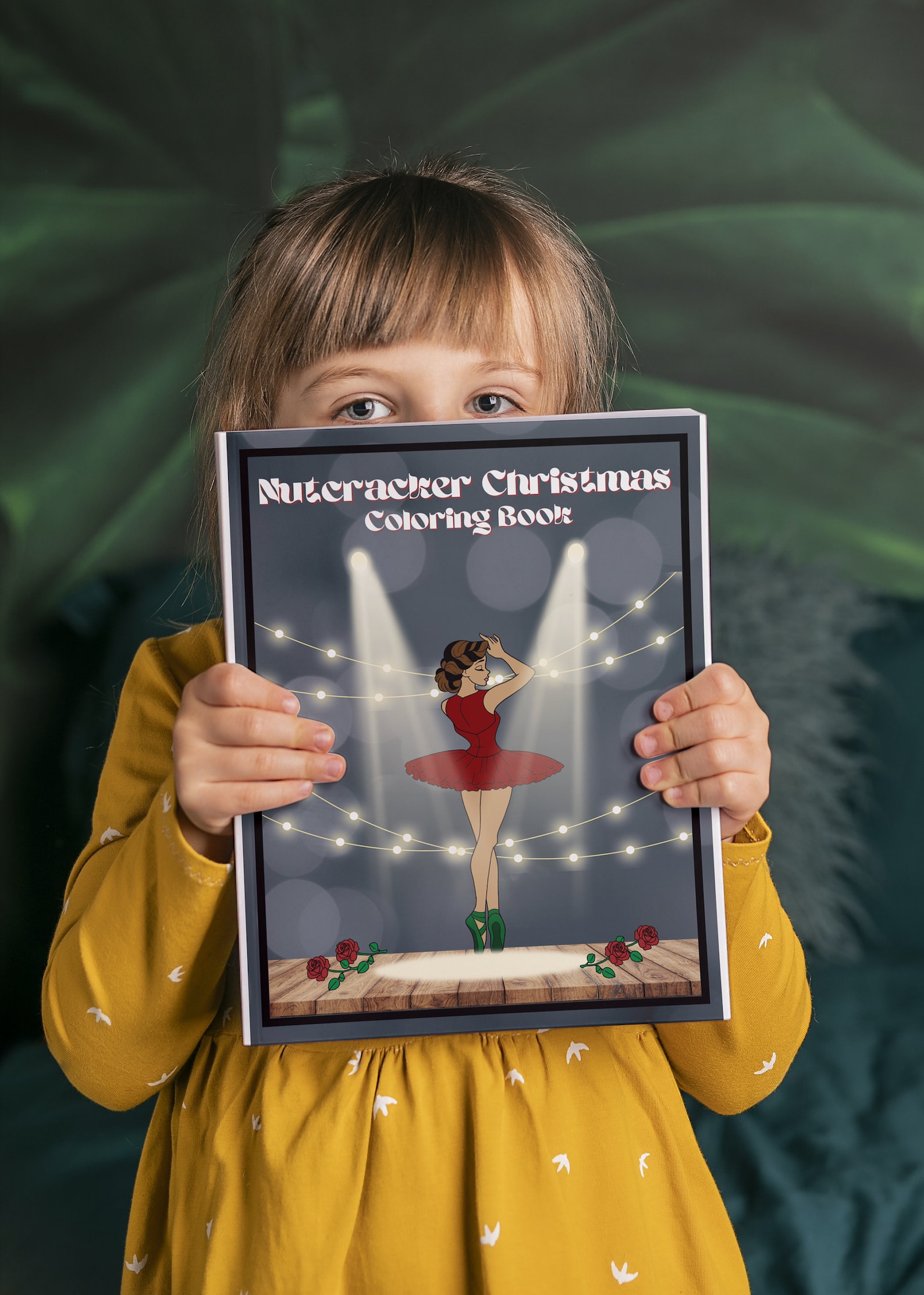 Nutcracker Ballet Coloring Pages, Christmas Coloring Book, Digital ...