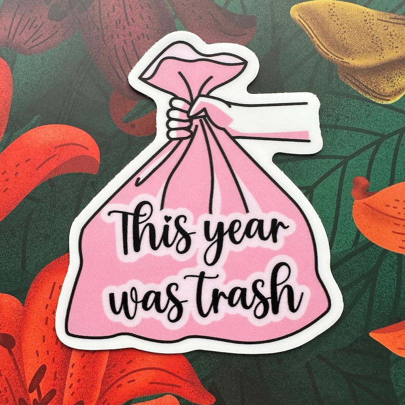 New Year Border Stickers - Etsy