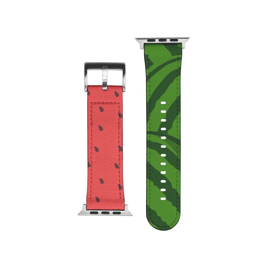 Watermelon Fruit Apple Watch Band, Unisex 38mm 42mm Summer Iwatch Strap ...