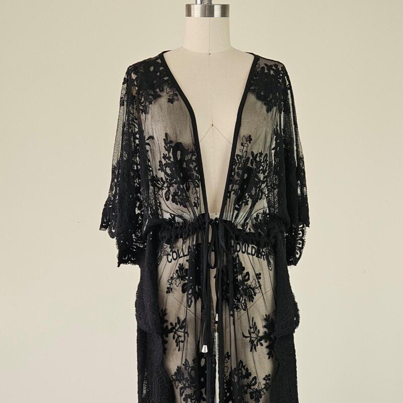 Sheer Lace Robe - Etsy