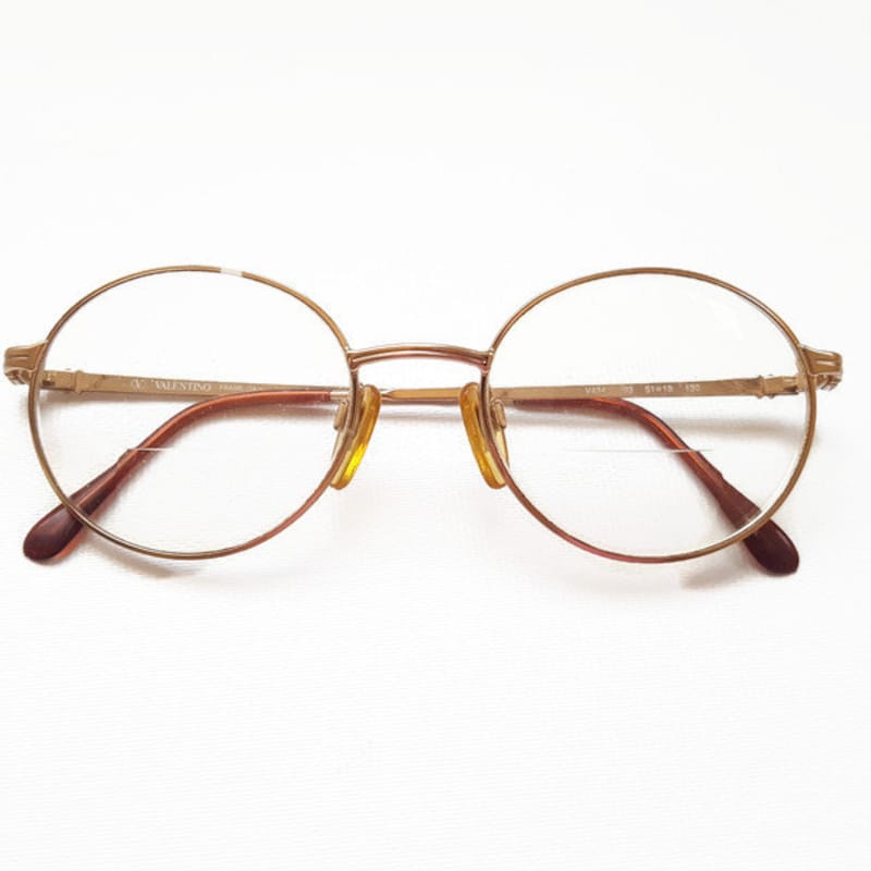 Vintage Round Eyeglass Frames - Etsy