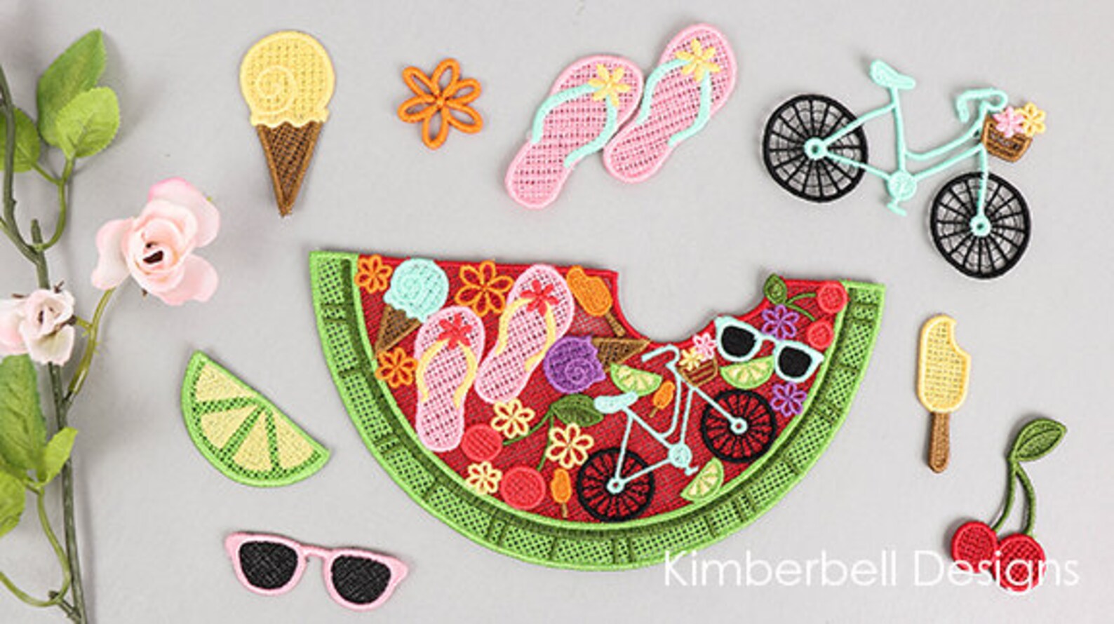 Kimberbell Lace Embroidery Machine CD Kimberbell Lace - Etsy