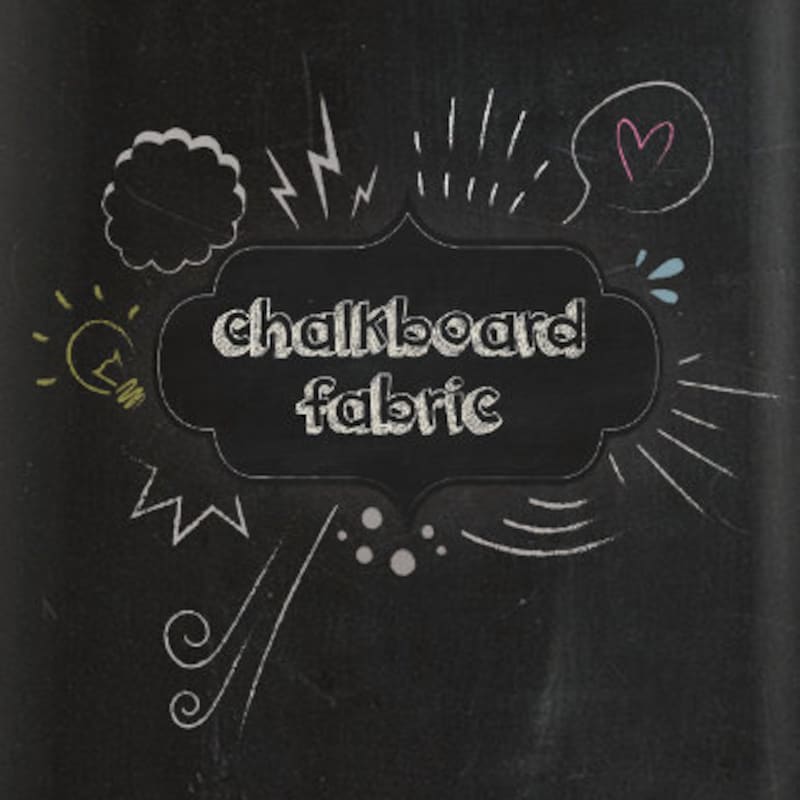 Chalkboard Fabric - Etsy
