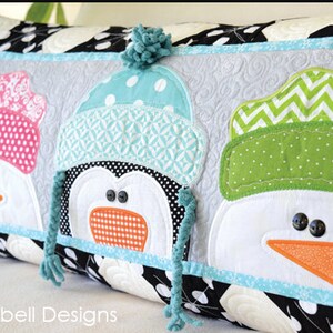 Kimberbell Bench Pillow Embroidery Machine Winter Bench Pillow ...