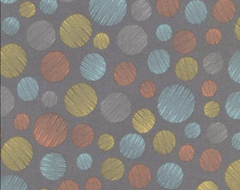 Fabric with circles | Etsy