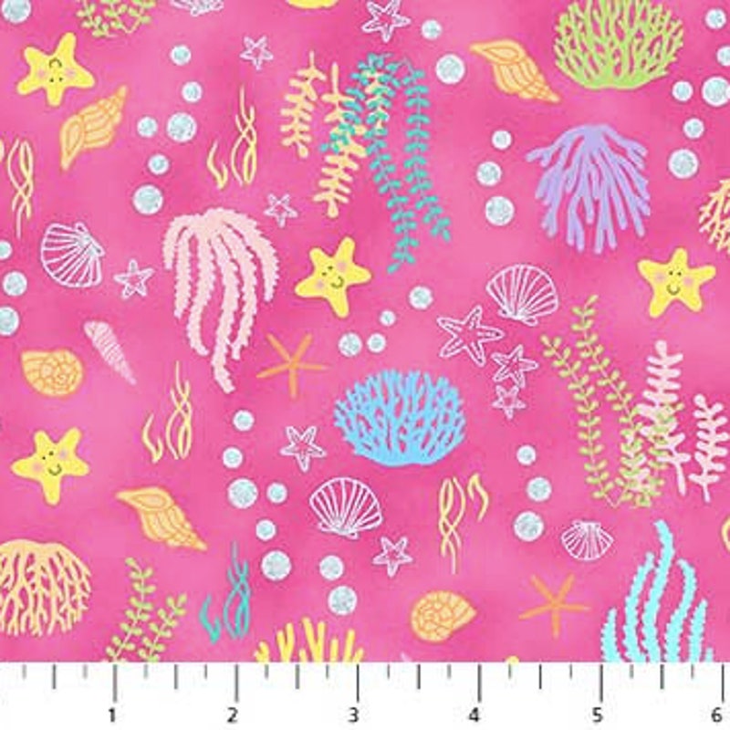 Mermaid Quilt Fabric - Etsy