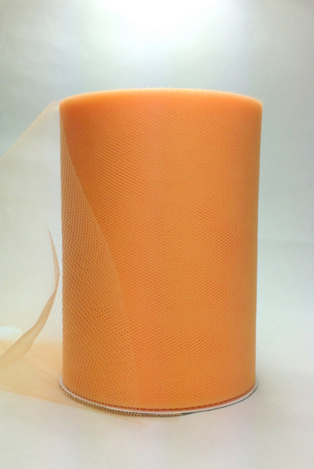 Orange Tulle Roll 6"x100 Yards - 300 Feet- Orange Tulle Spool-tulle ...