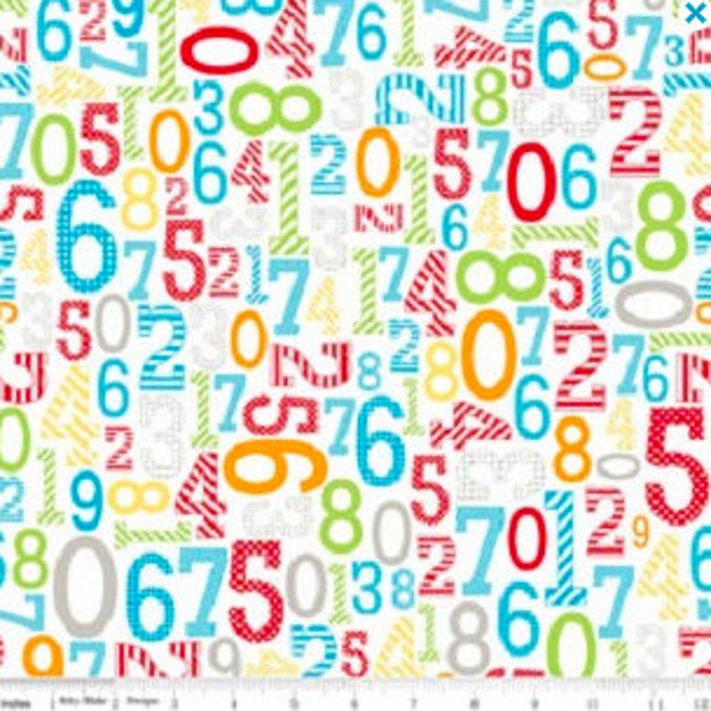Fabric Numbers - Etsy