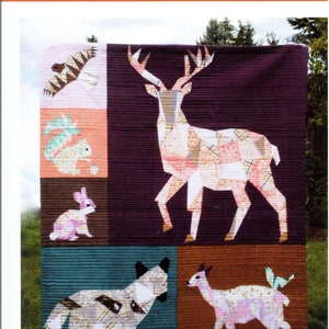 Forest Abstractions - Quilt Pattern - Animal Pattern Quilt by Violet ...